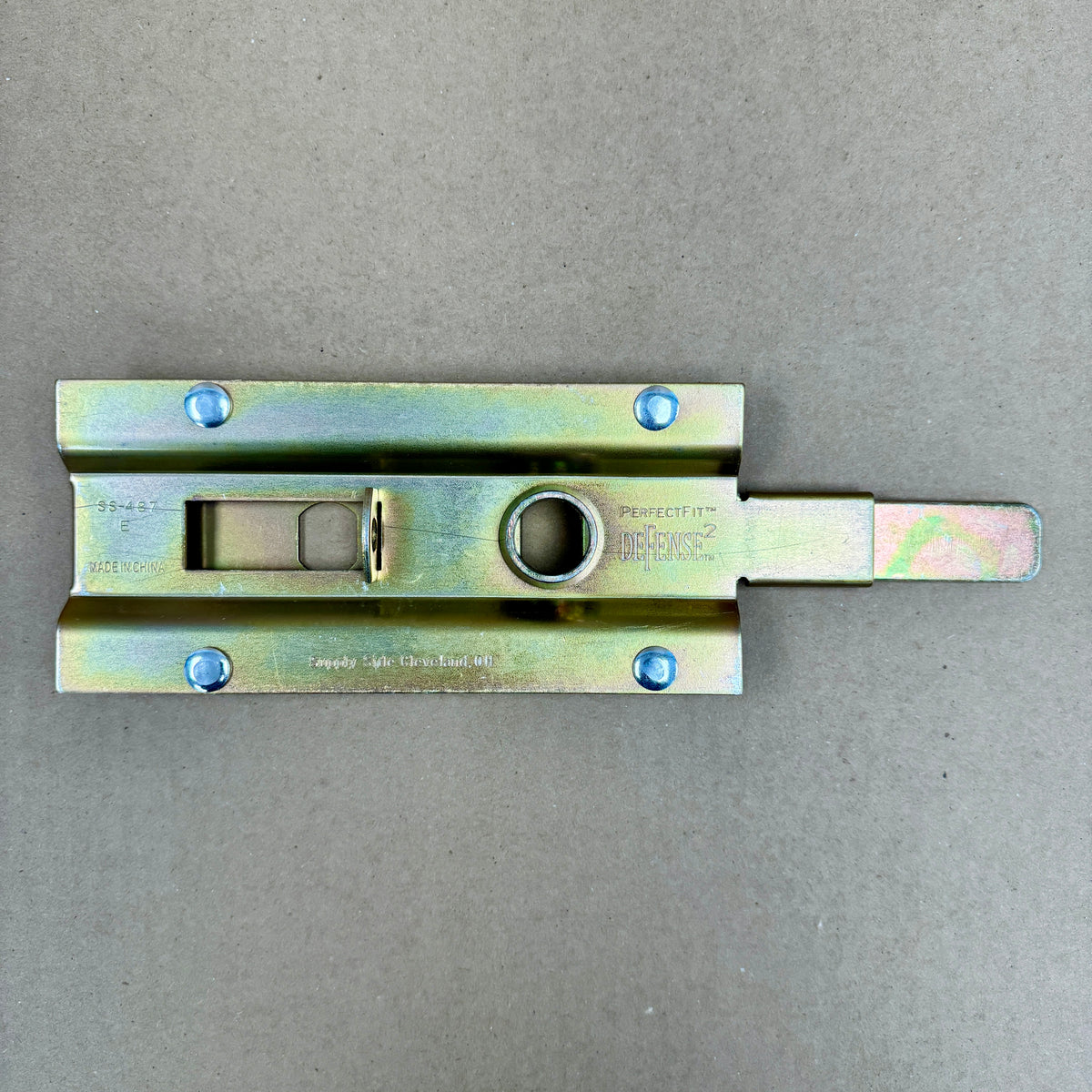 Cylinder Lock Roll-up Door 4-bolt Latch – Advantage Box Company Limited