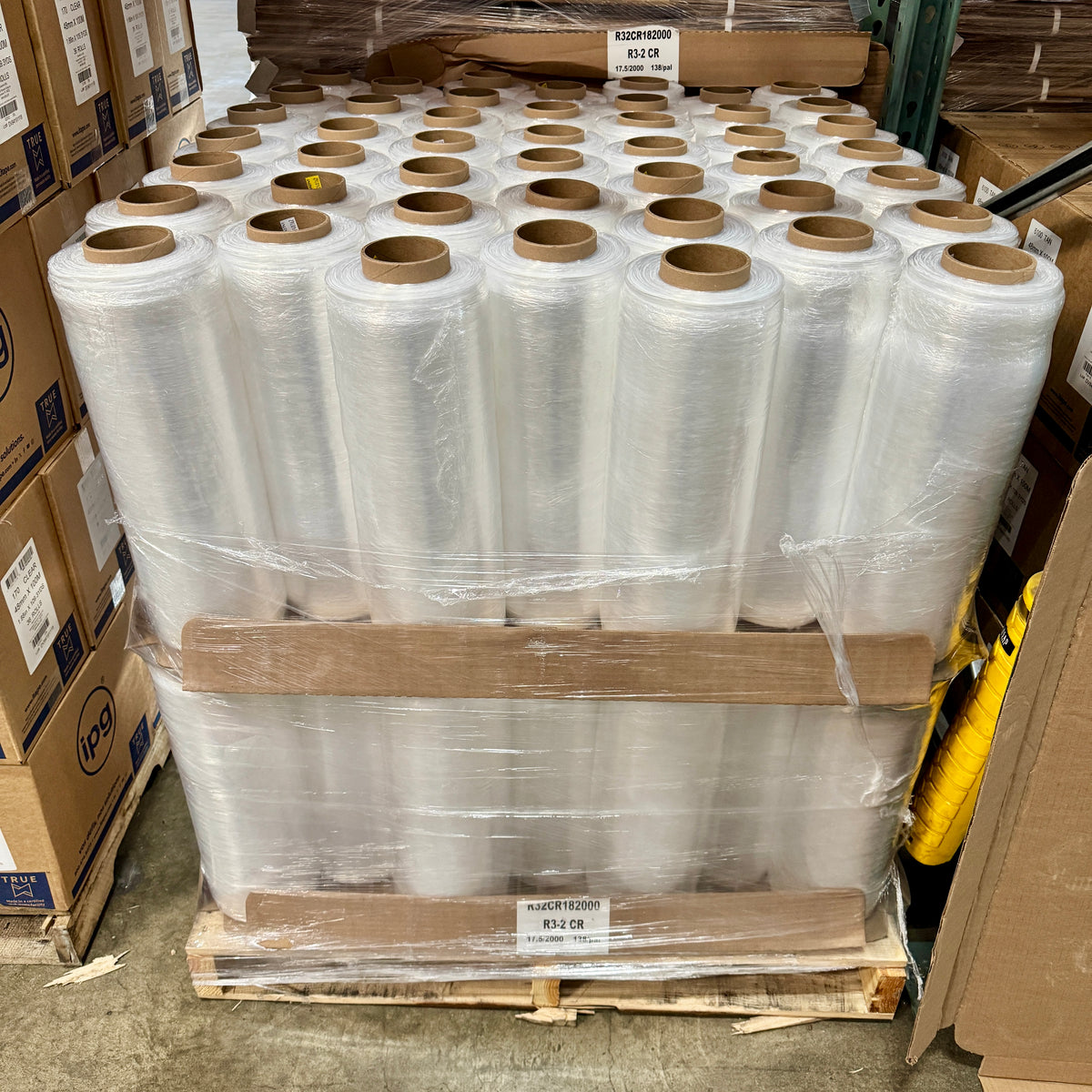 18-inch Clear PRE-STRETCHED Wrap – Advantage Box Company Limited