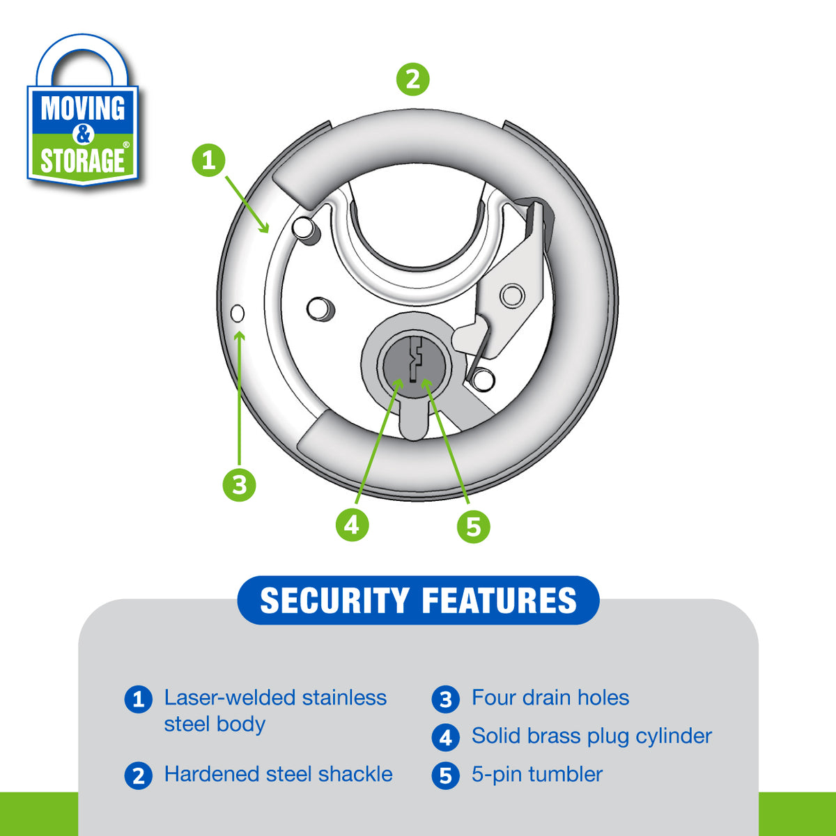 Disc Lock - 70mm (2-3/4") – Advantage Box Company Limited