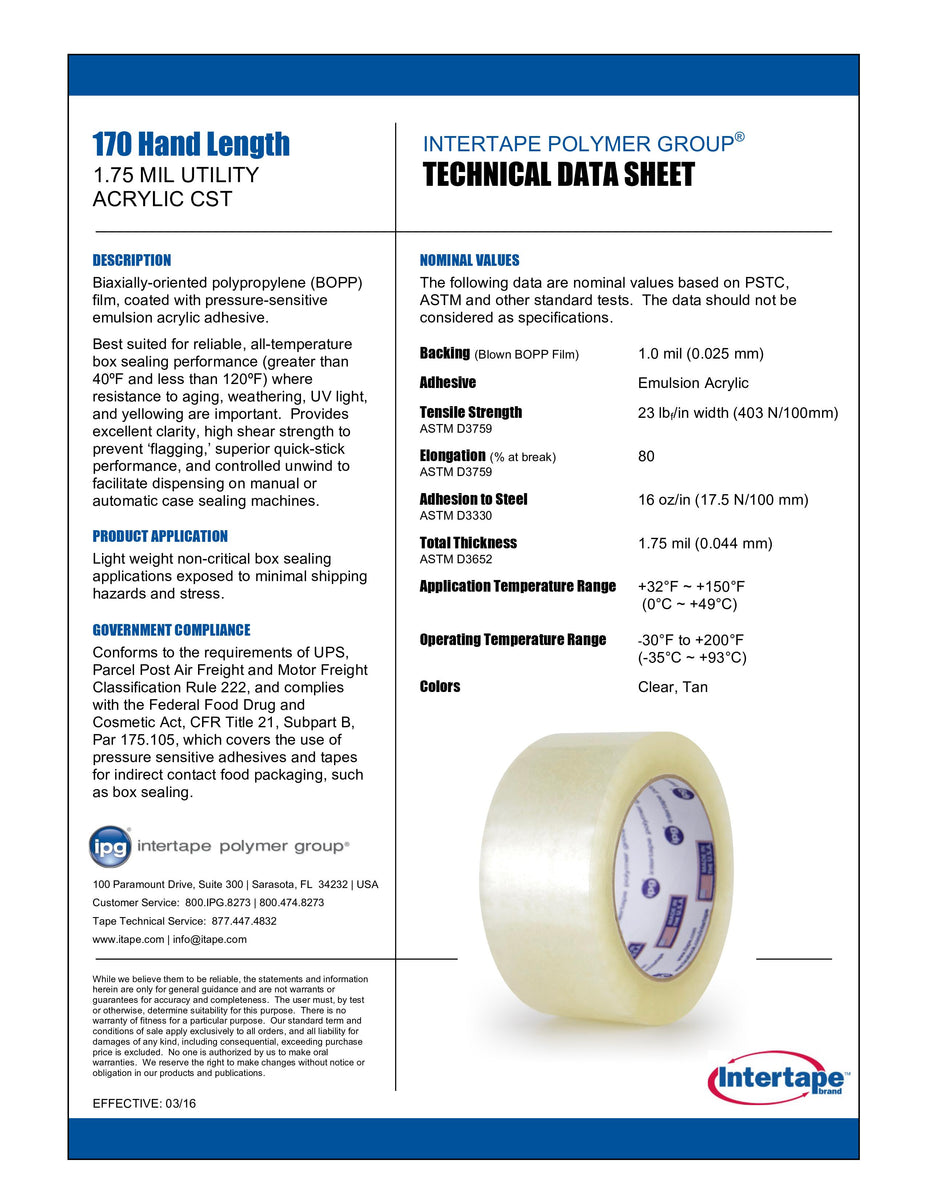 Acrylic Carton Tape - 100m (Tape Gun tape) – Advantage Box Company Limited