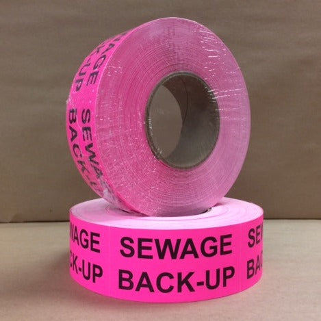 "SEWAGE BACK UP" Labels – Advantage Box Company Limited