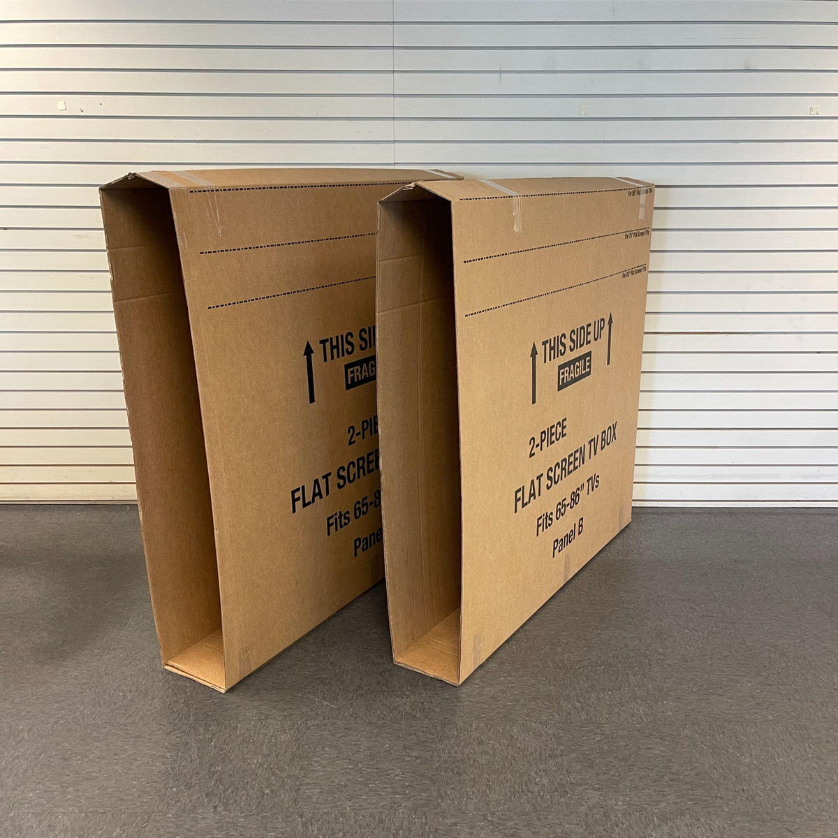 Super Size TV Box - 2pc (Panel A + B) – Advantage Box Company Limited